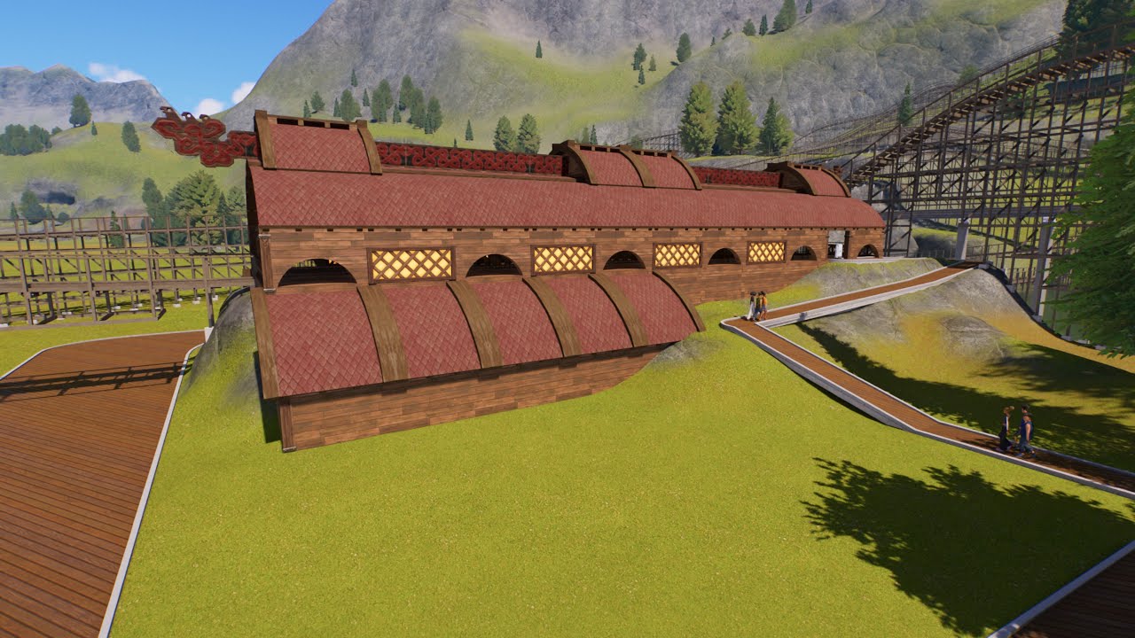 Coaster Station Build pt 1 - YouTube