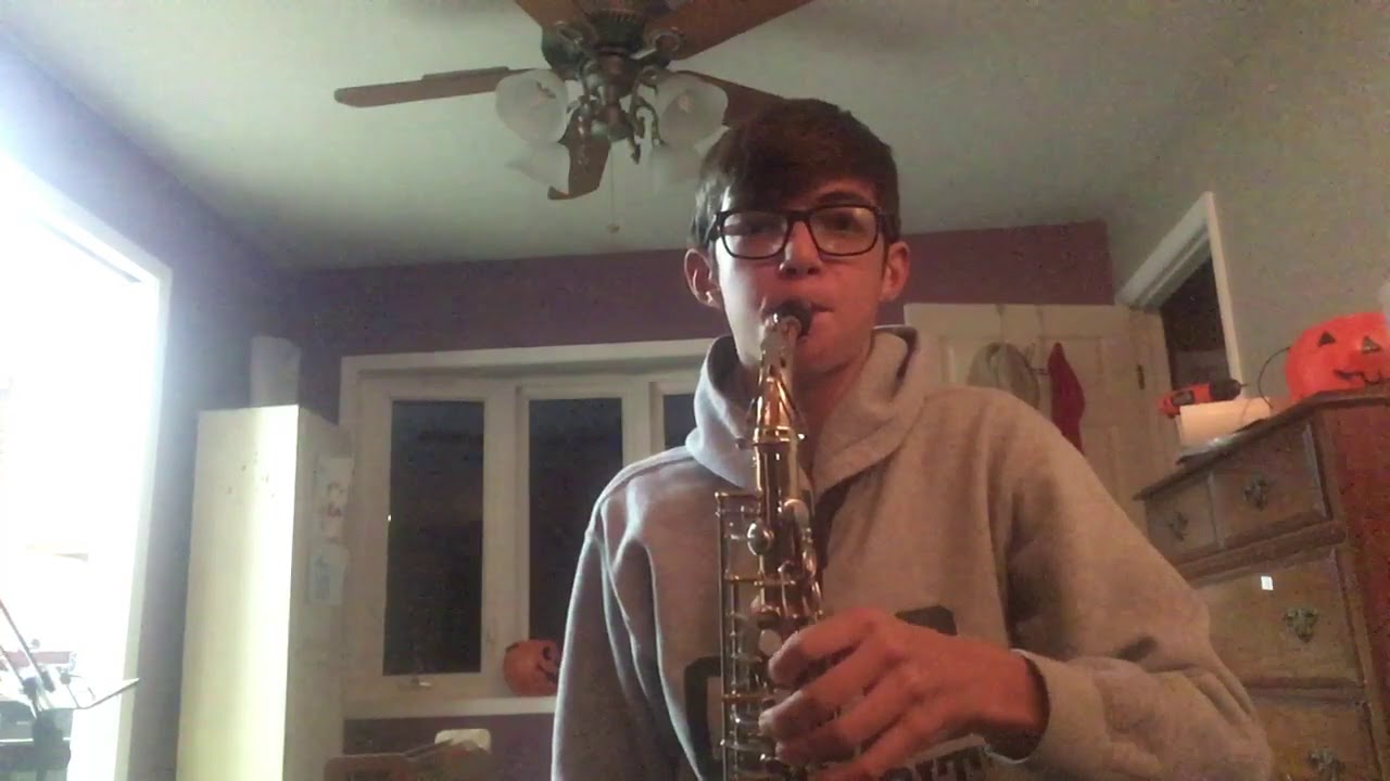 OU Honor Band- Concert C scale- Alto sax - YouTube