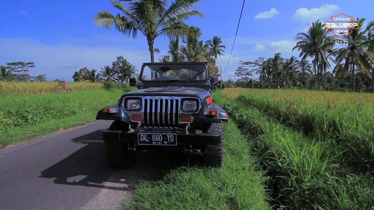 BALIJEEP 4X4 - S1E21 - "Beautiful Bali adventures, awesome open top ...