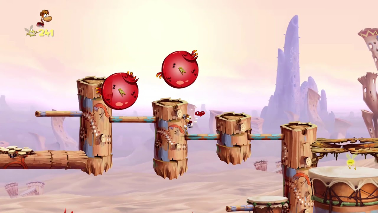 Rayman Origins (Crazy Bouncing) - YouTube