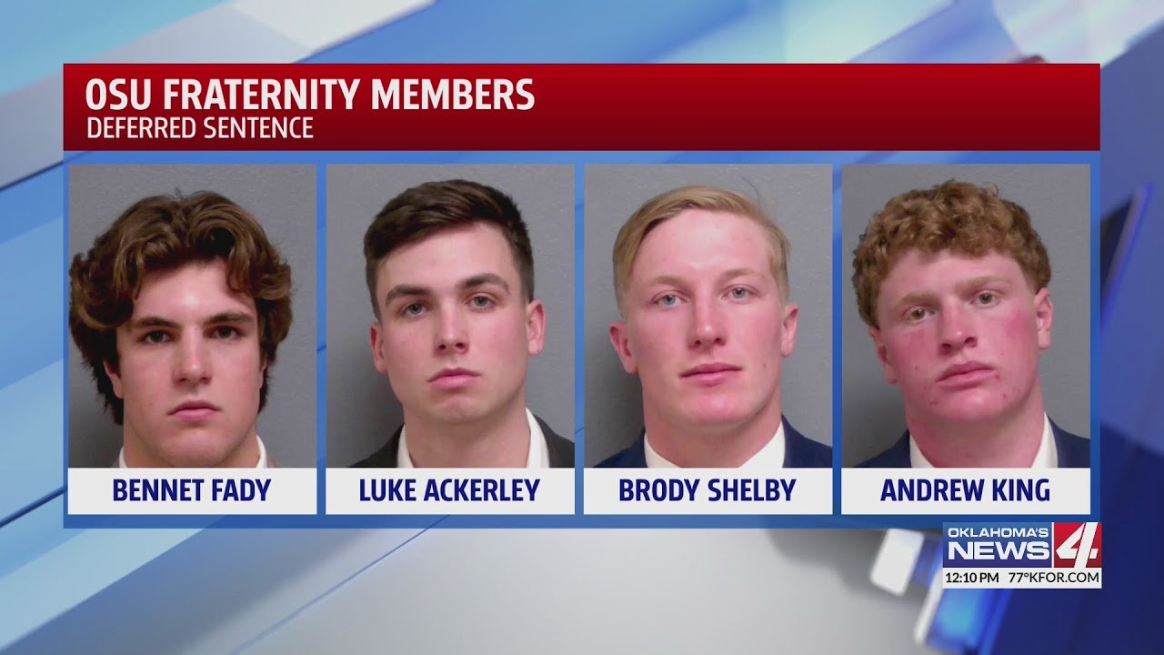 OSU fraternity members sentenced in dead longhorn case - YouTube