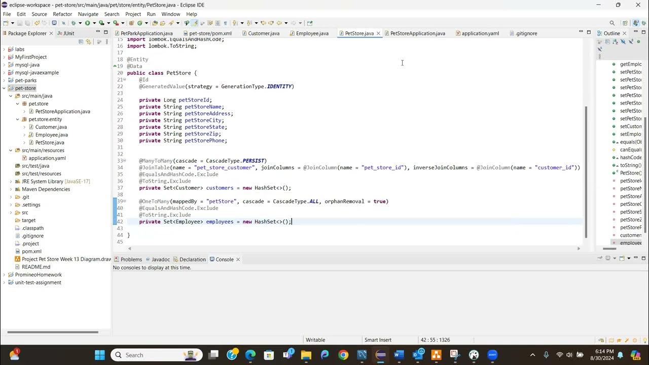 Week 13 Project Rest APIs | Pet Store Application | Promineo Tech Back ...