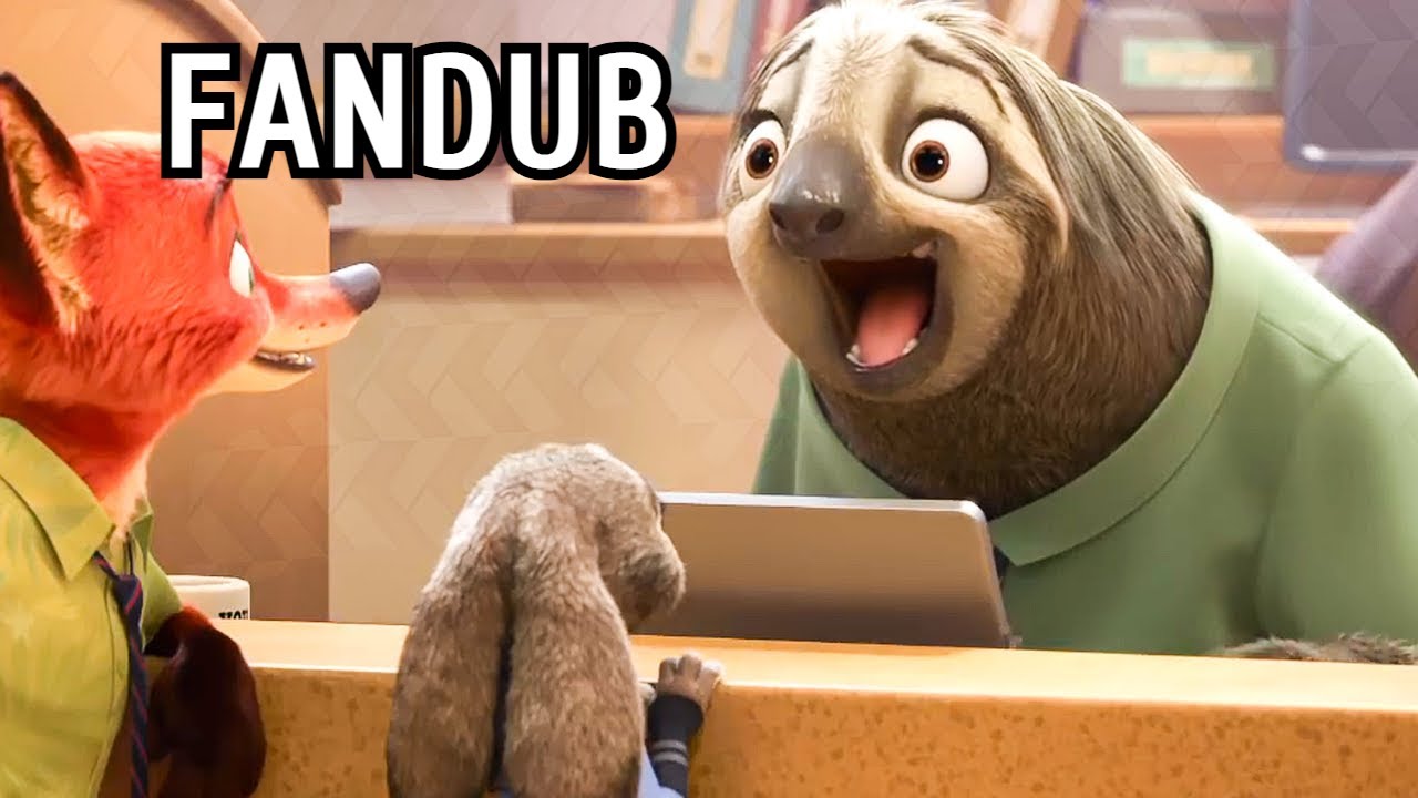 Fandub Zootopia escena de Flash - YouTube
