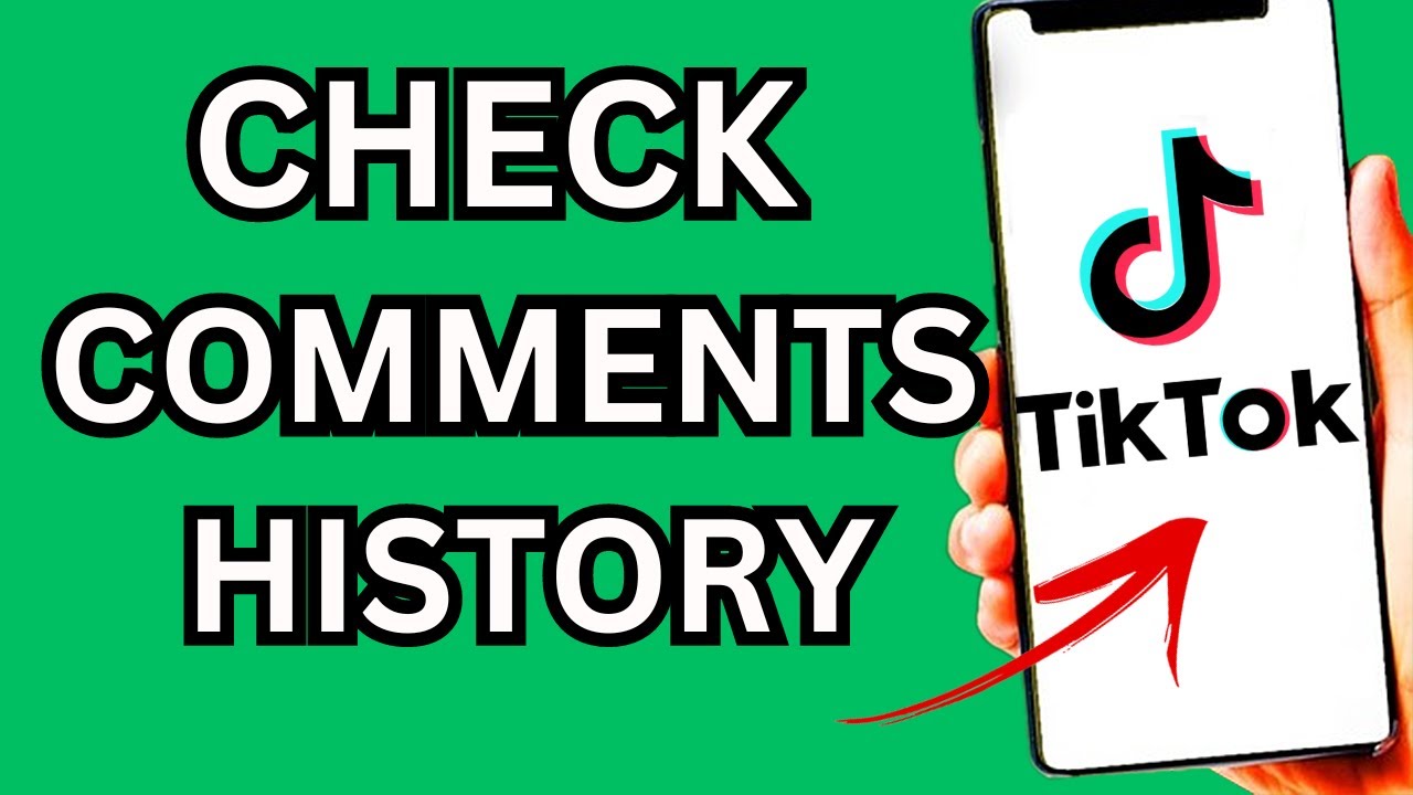 How To Check Comment History On Tiktok Tiktok Comment History Youtube