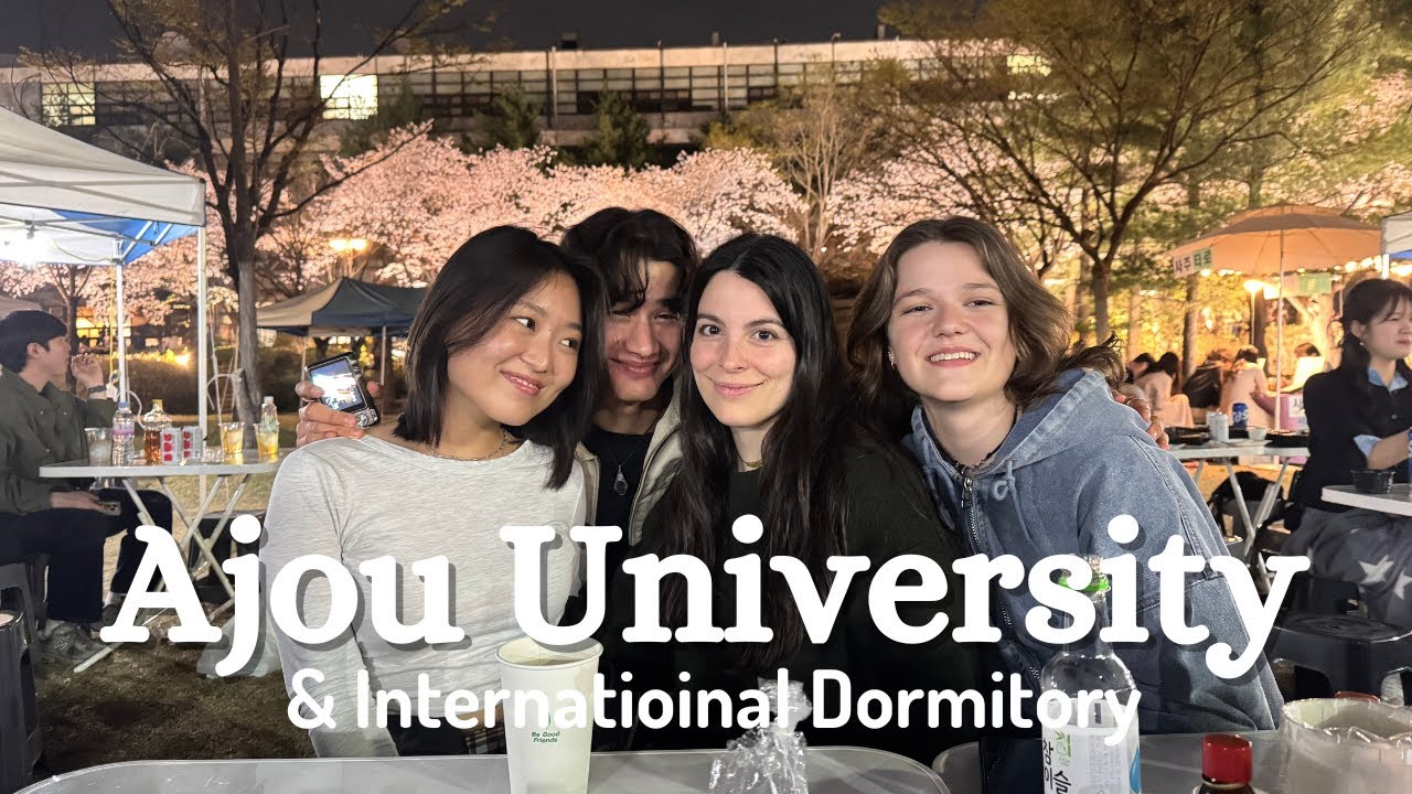 Ajou University Campus & Dormitory Tour | What I wish I knew Before Exchange - YouTube