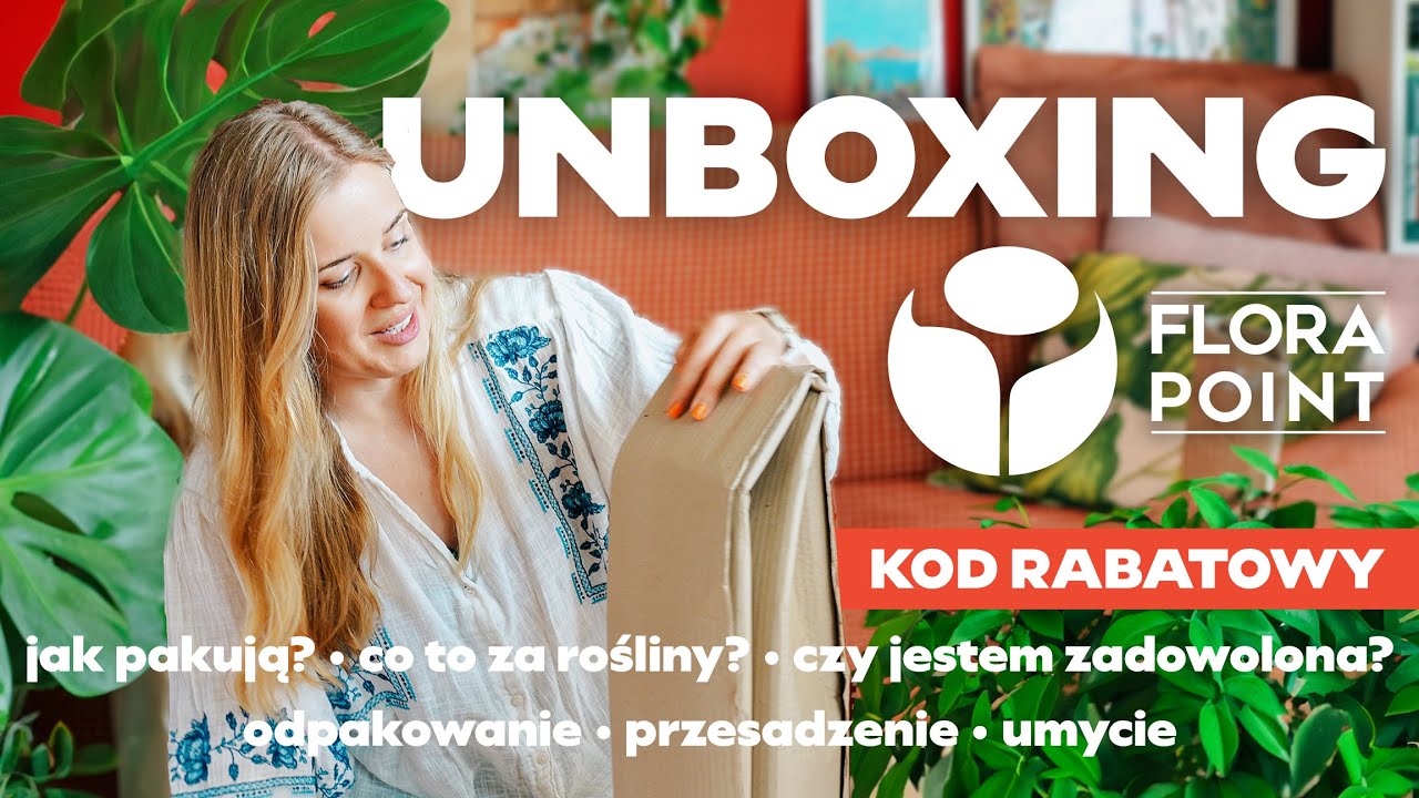 🌸 Unboxing paczki z Flora Point | KOD RABATOWY | nowe rośliny | ocena sklepu | przesadzanie ...