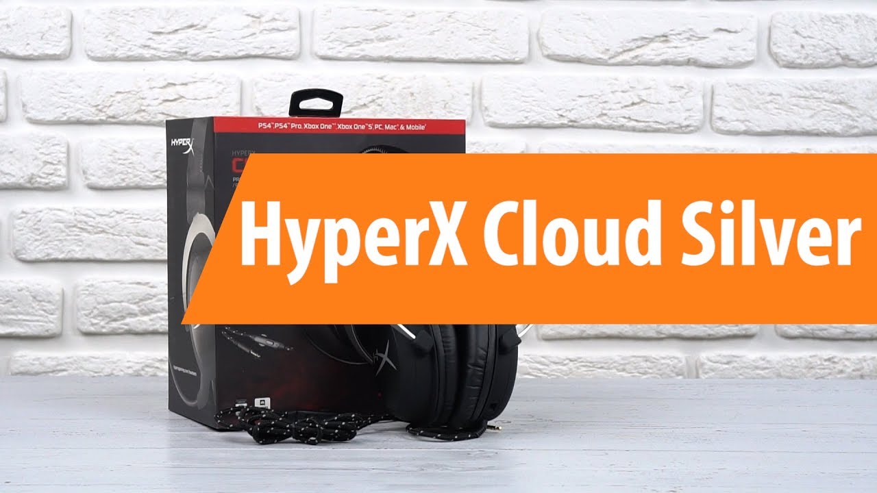 Распаковка HyperX Cloud Silver / Unboxing HyperX Cloud Silver - YouTube
