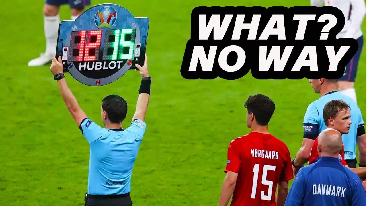 Fastest Substitution In Football History! YOU WILL NOT BELIEVE THIS ...