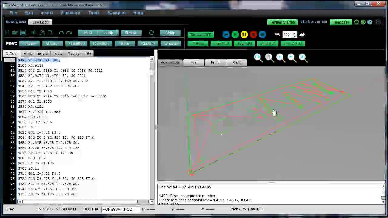 G-Wizard University: Manipulating the GW Editor Backplot View - YouTube