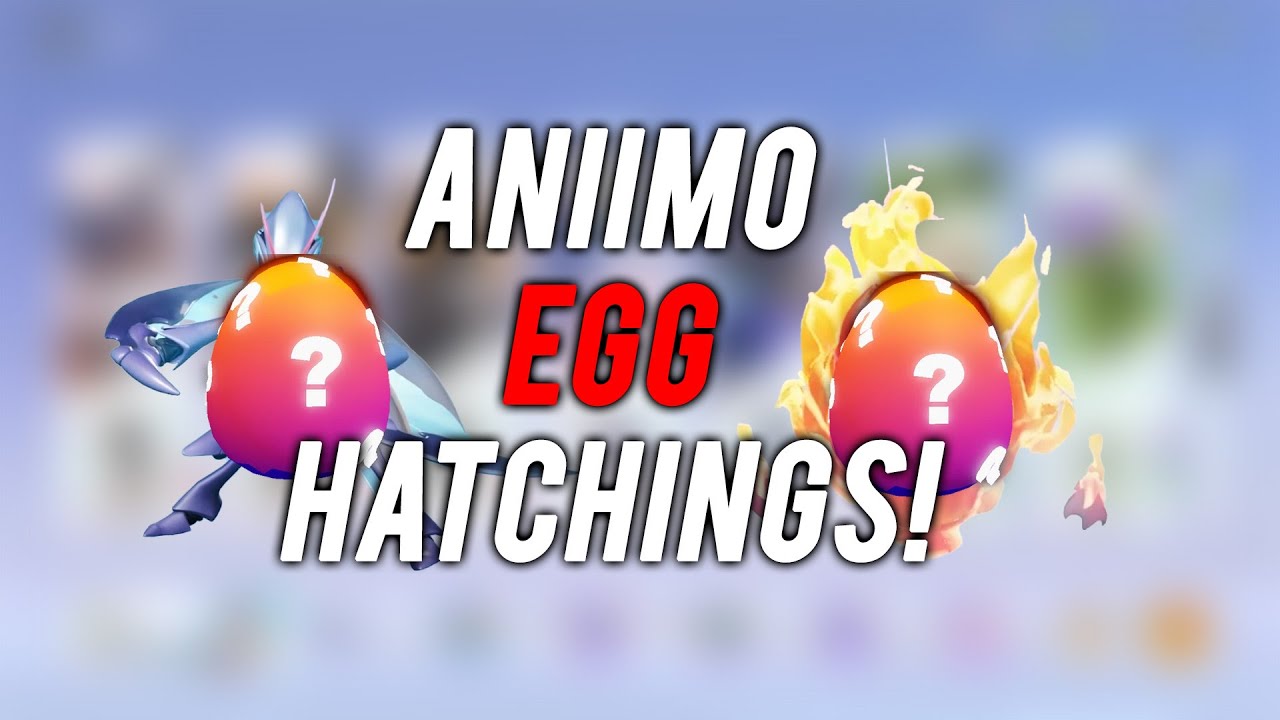 Aniimo Egg Hatching Frenzy! – My Best Pulls Yet -- but WE'VE JUST ...