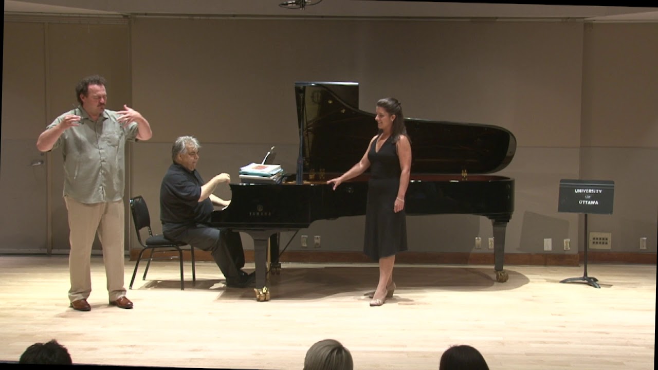 Vocal masterclass with Russell Braun | Classe de maître de chant avec ...