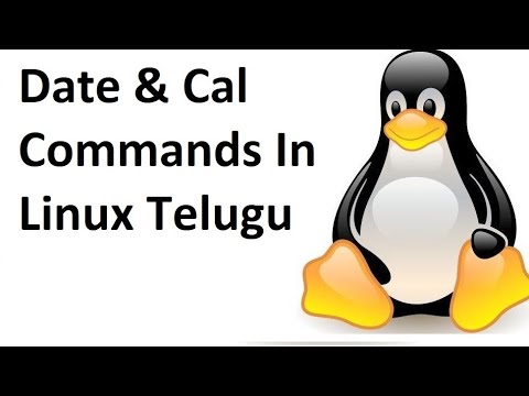 How To Work With Date And Cal Command in Linux Or Kali Linux In Telugu ...
