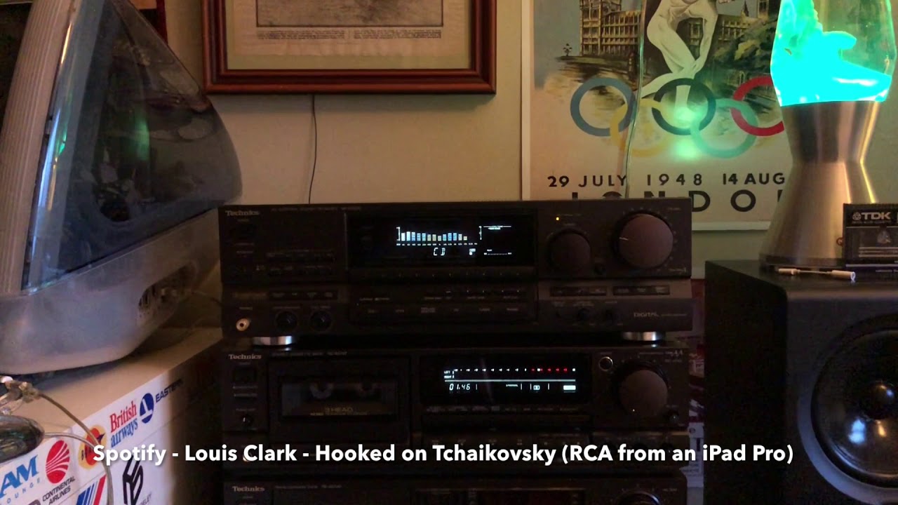 Technics SA GX-505 Av Receiver. Technics RX BX-707 Cassette Deck ...