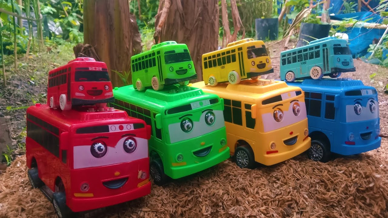 Mencari Mainan Tayo Besar Dan Bus Tayo Kecil Lani Gani Rogi - YouTube