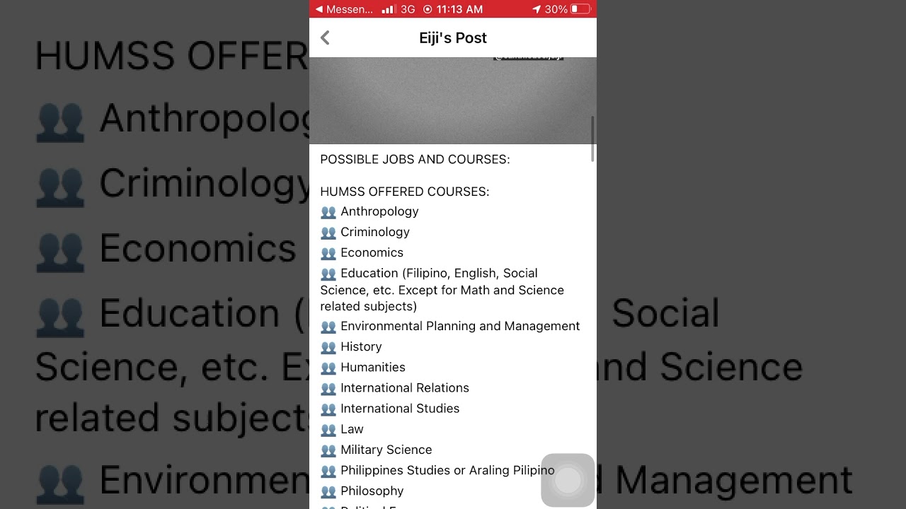 HUMSS: Possible jobs - YouTube