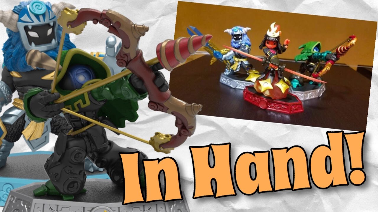 Skylanders Imaginators: WILDSTORM AND ROBOW IN HAND! - YouTube