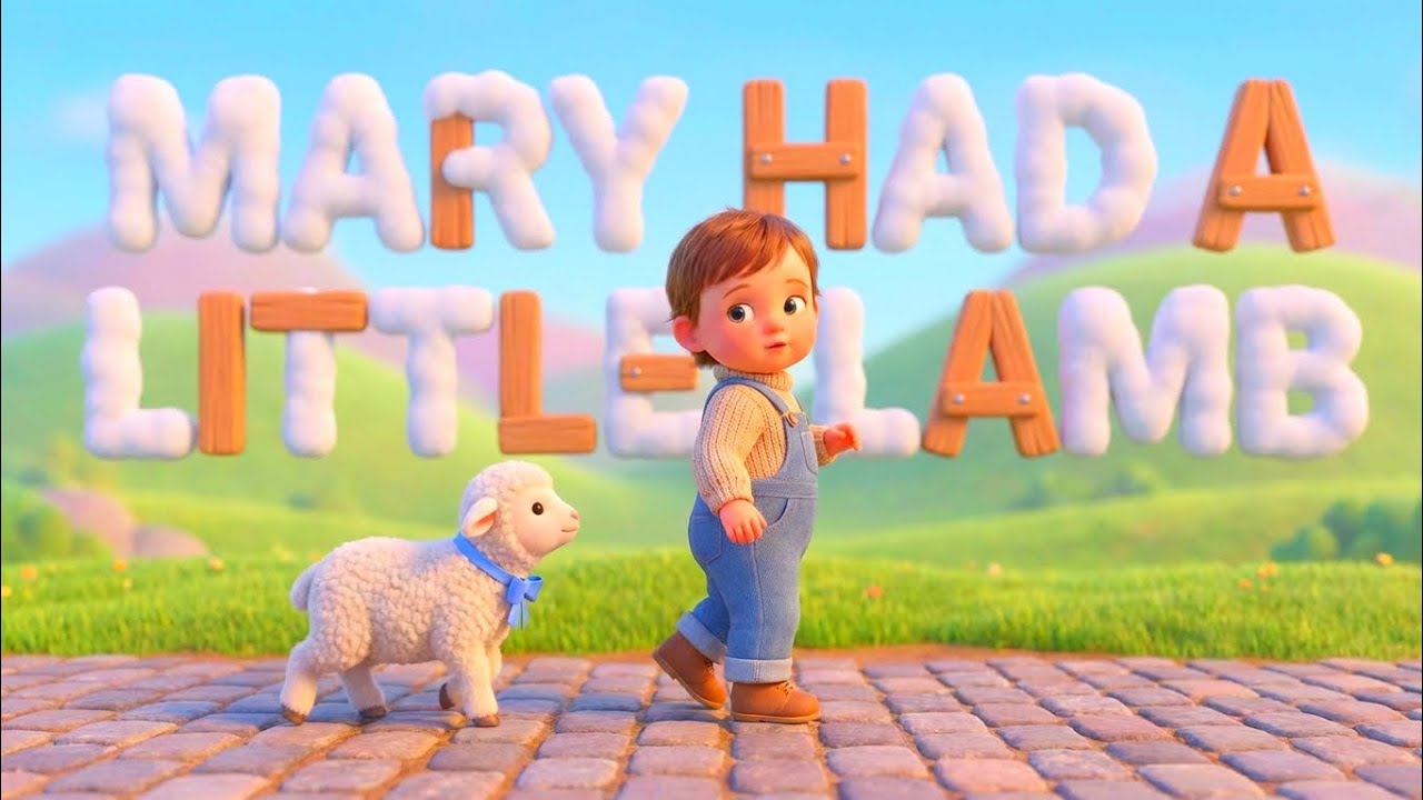Mary Had a Little Lamb 🐑 | Fun Nursery Rhyme for Toddlers - YouTube