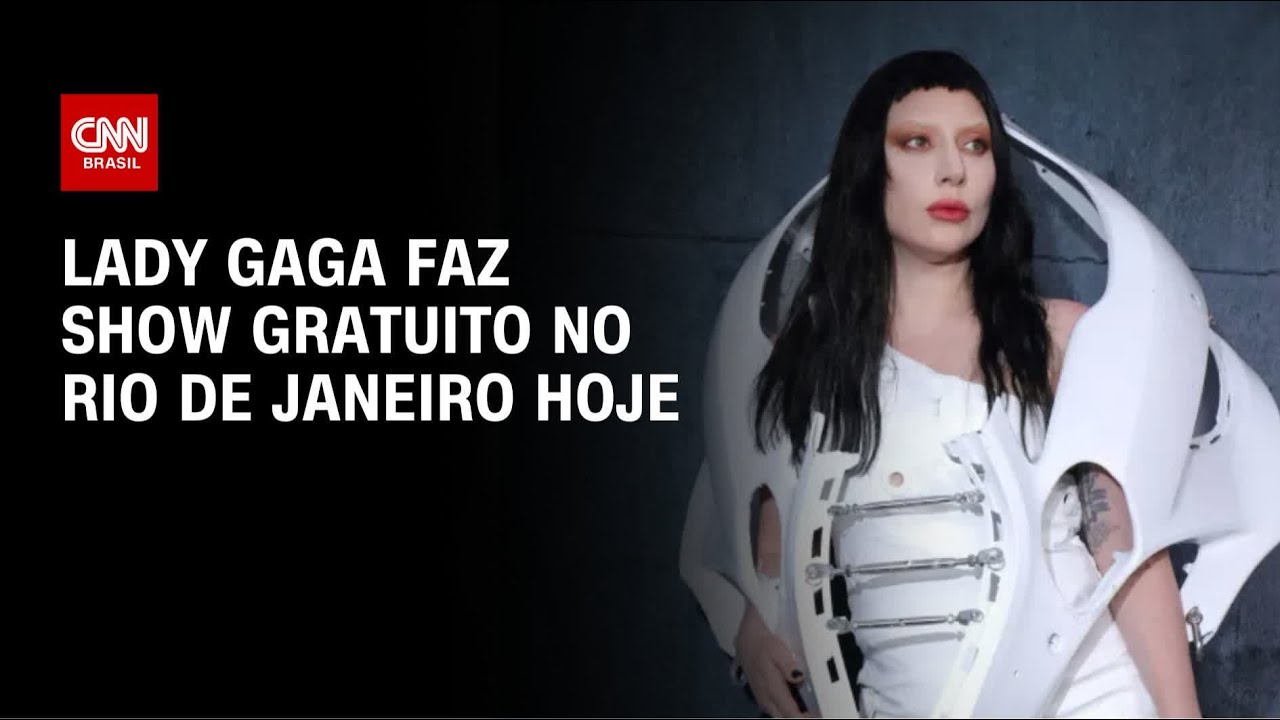 Lady Gaga faz show histórico em Copacabana neste sábado (3) | AGORA CNN ...