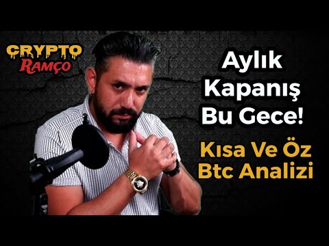 #Bitcoin Analiz - Aylik Kapanis Bu Gece! Kisa Ve Oz Btc Analizi! Btc Teknik Analiz Forex