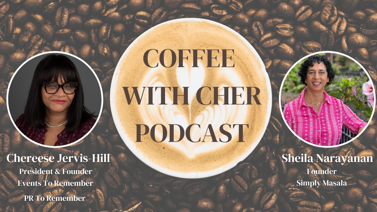 Coffee with Cher: Sheila Narayanan - YouTube