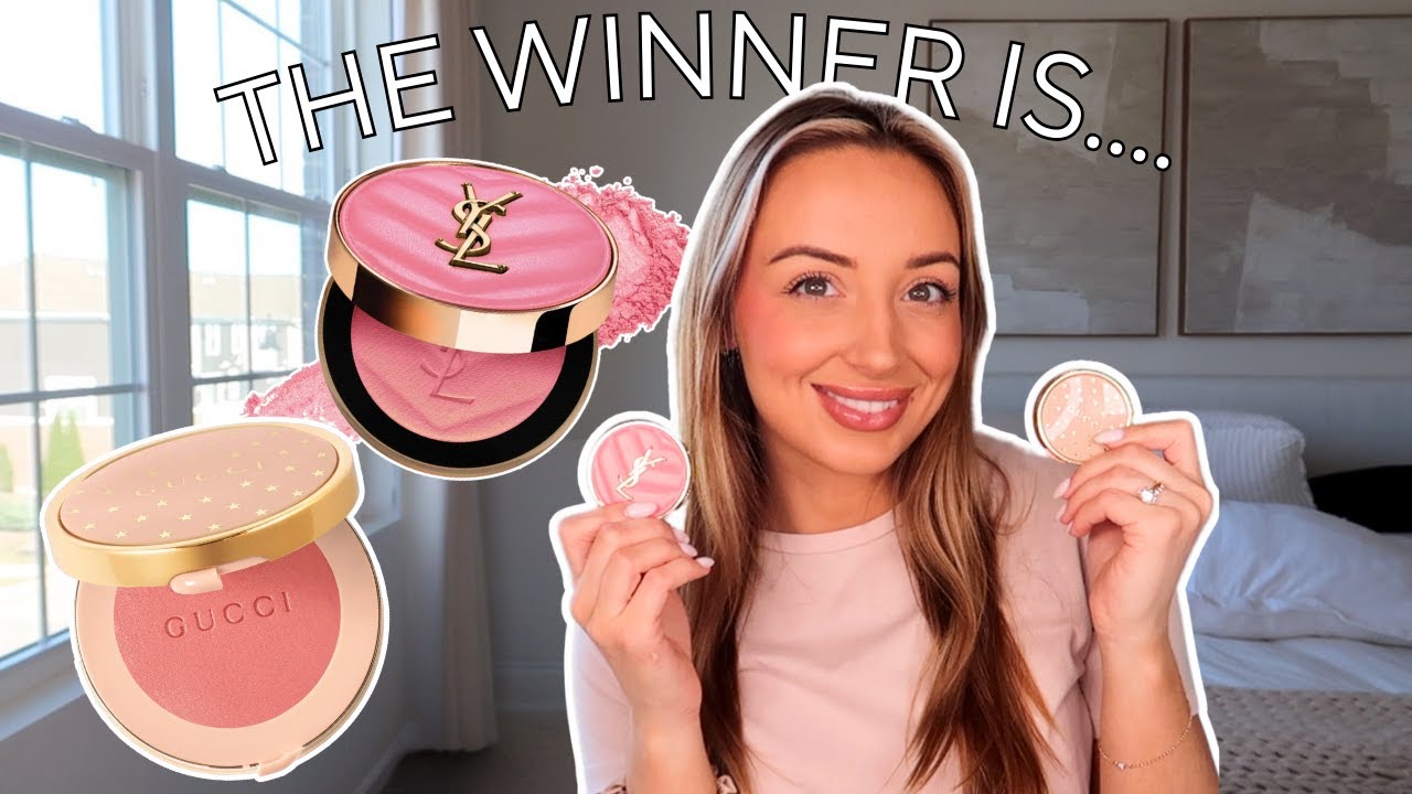 Gucci vs. YSL Blush Showdown! Which One is WORTH the Price? - YouTube