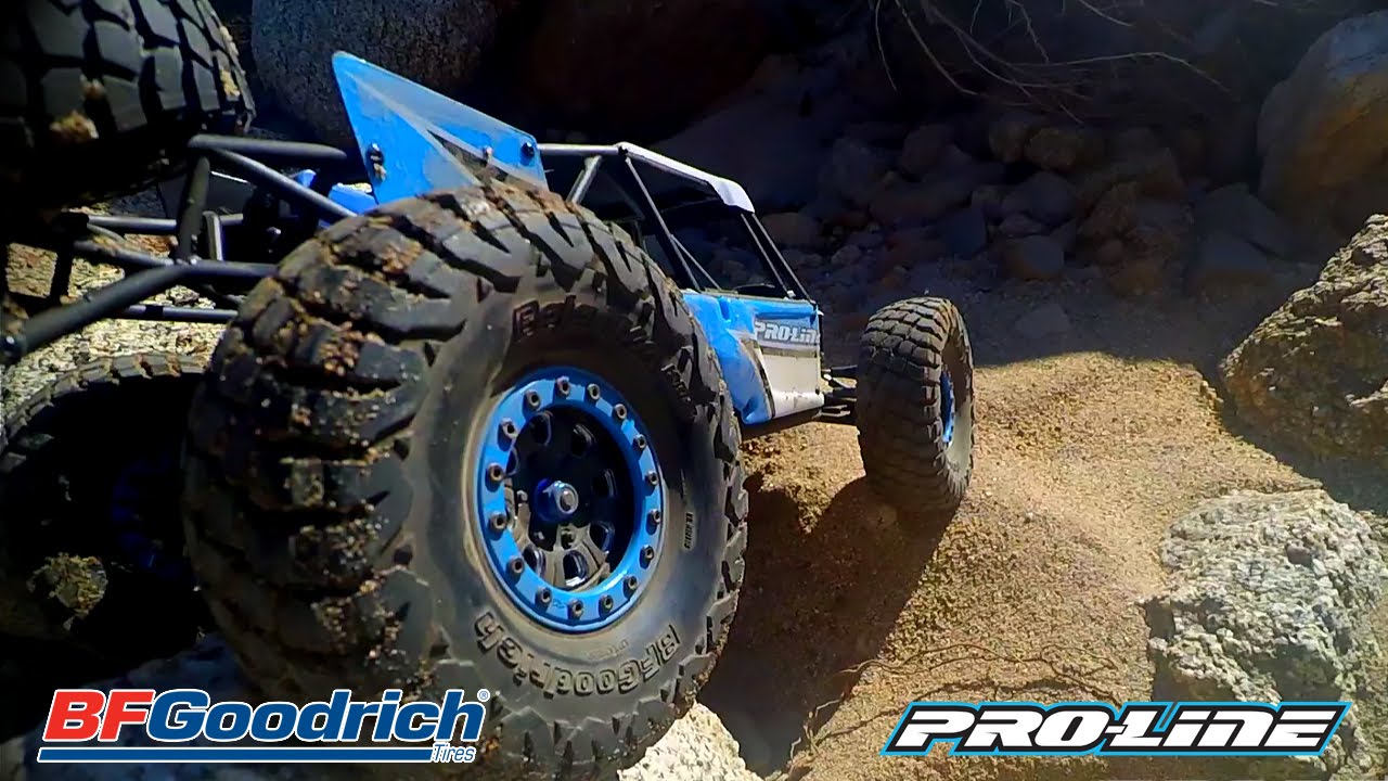 Pro-Line BFGoodrich Baja T/A KR2 1.9" Crawler Tires - YouTube