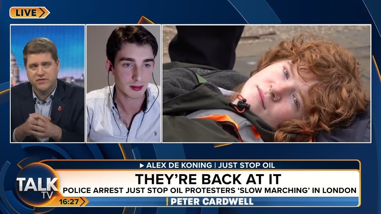 Alex De Koning talks with Peter Cardwell | TalkTV | 30 October 2023 ...