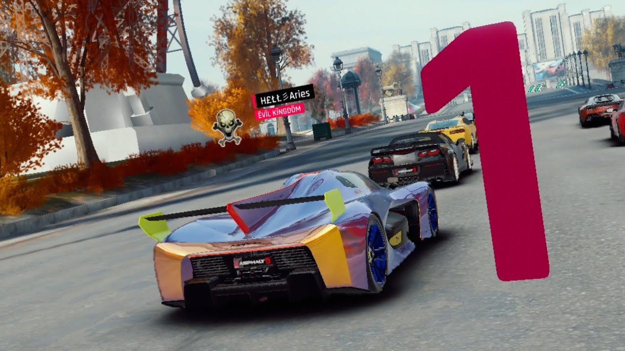 Asphalt 9 | Paris map shortcuts 1 | through the city. - YouTube