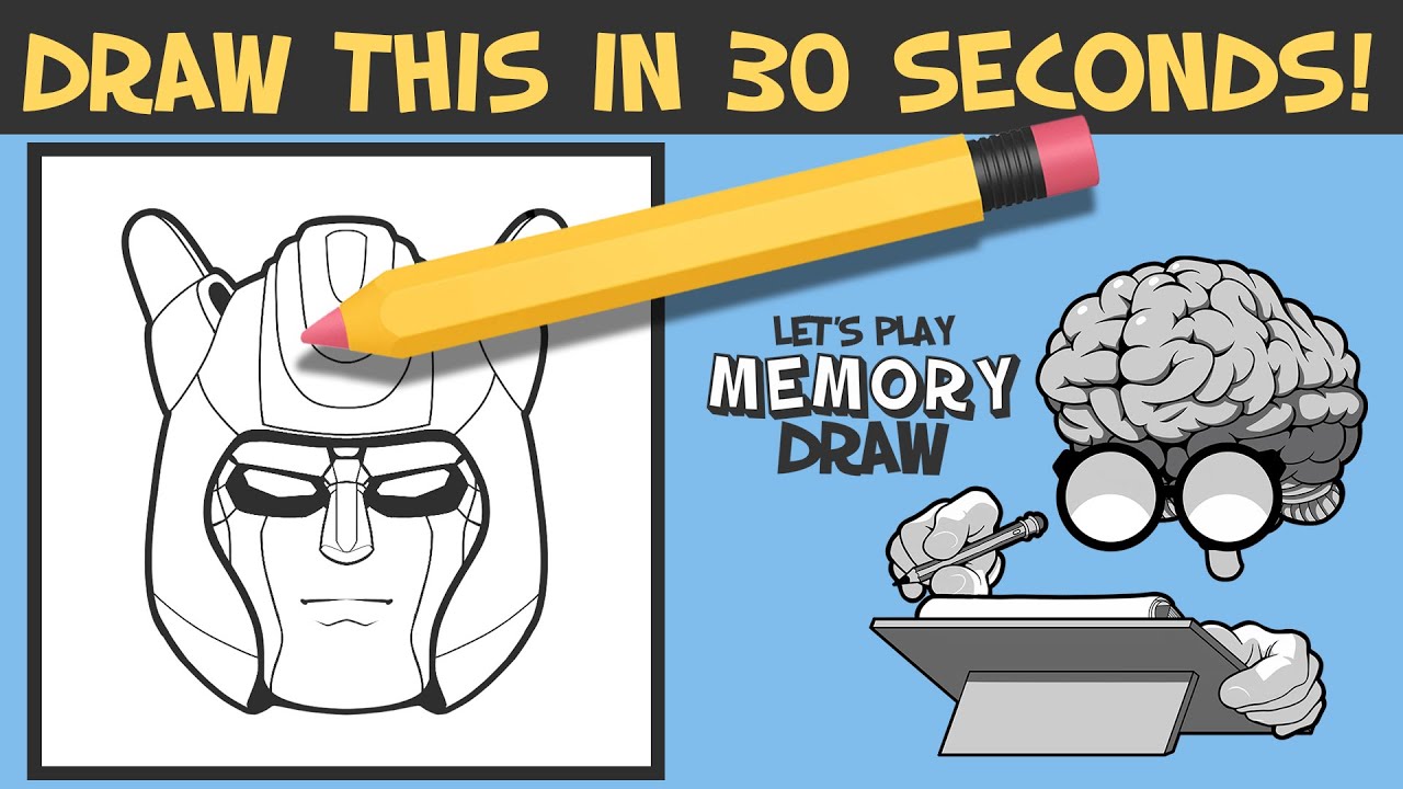 Draw From Memory: Crazy 30-Second Youtube-Top Game! | Let's Play Memory ...