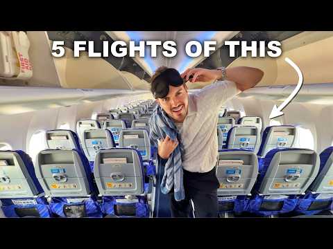 I Took The Cheapest Flight from Asia to Europe (5 Flights, 3 days)