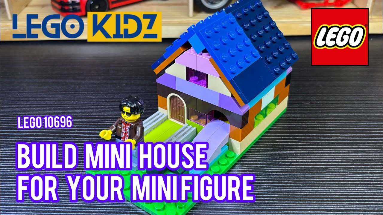 Lego Creative Build Mini House For Your Minifigures | Lego 10696 - YouTube