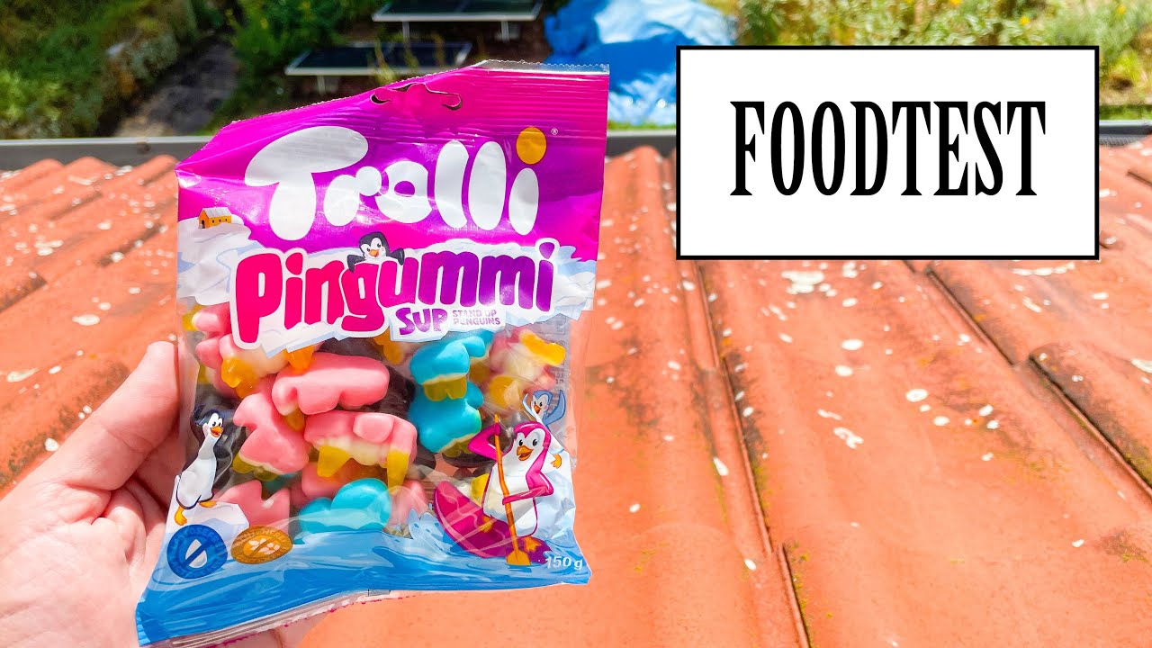 Trolli - Pingummi Sup (Stand Up Pinguins) | FOODTEST - YouTube