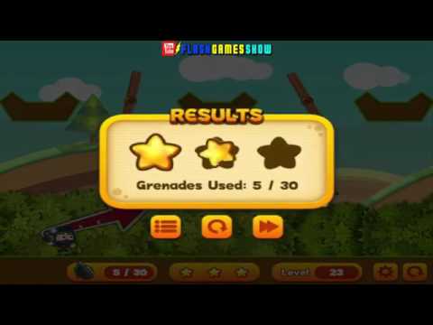 Grenade Toss Game Walkthrough All Levels - YouTube