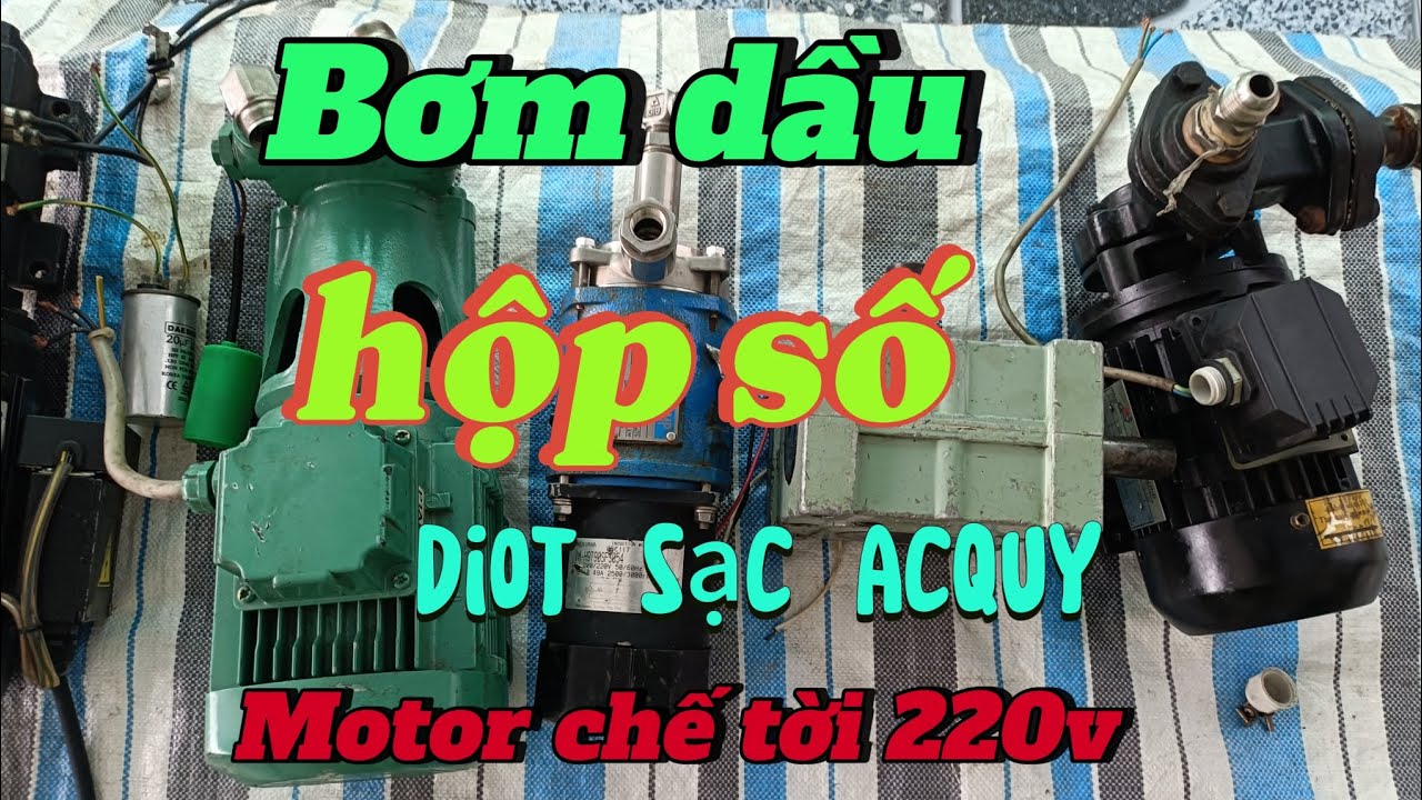 Motor chế tời điện 220v . Motor bơm dầu .jack apc .Diot sạc acquy. Công ...