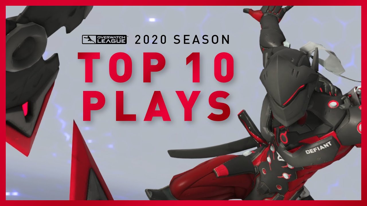 TOP 10 Defiant Plays of the 2020 OVERWATCH LEAGUE Season! - YouTube