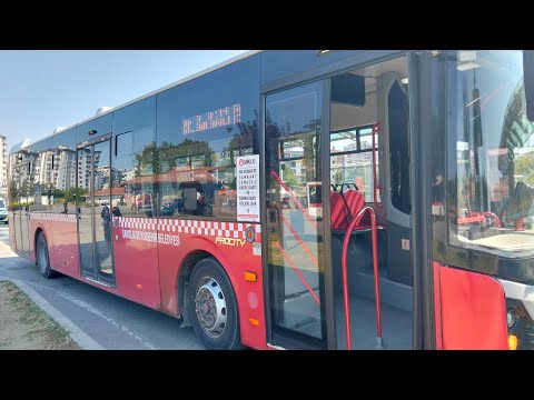Samsun'da R11 hattında Batı Garajı ile Samsün Üniversitesi Ballıca Kampüsü arasında hat turu