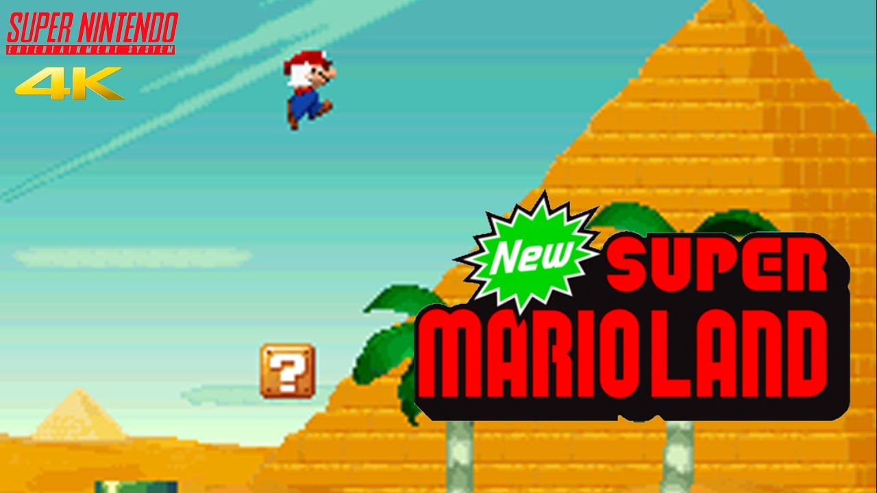 New Super Mario Land [SNES & Nintendo Switch Showcase] - YouTube