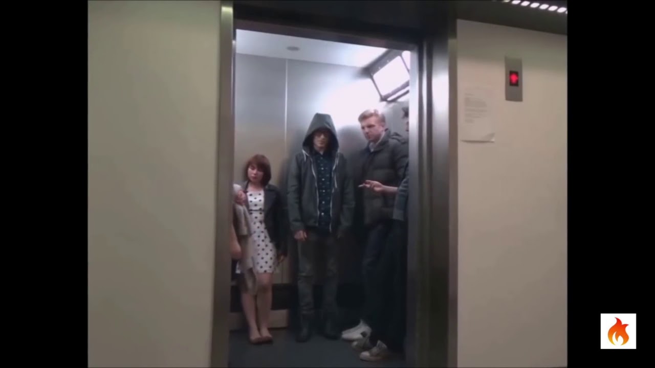Pegadinha No Elevador, Poder Telecinese ELEVATOR TELEKINESIS PRANK ...