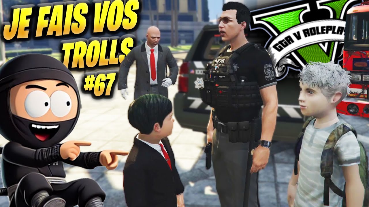 JE FAIS VOS TROLLS 67 (GTA 5 RP) - YouTube