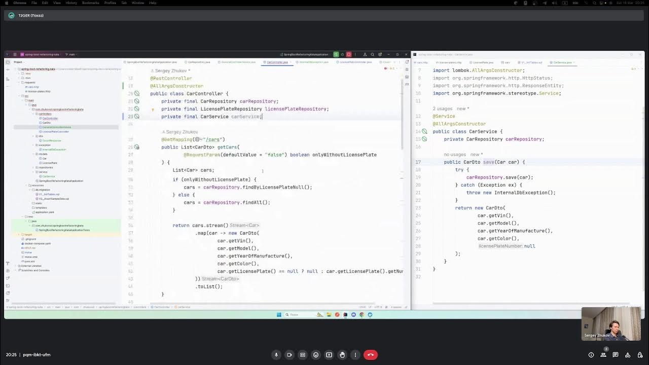 Mock собеседование Java Developer - live refactoring - YouTube