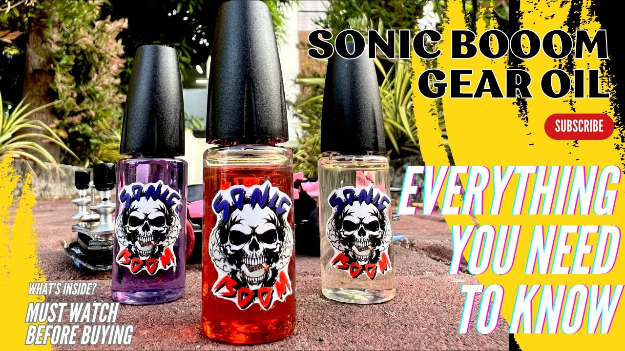 Tamiya Mini 4WD - Sonic Boom Gear Oil - YouTube