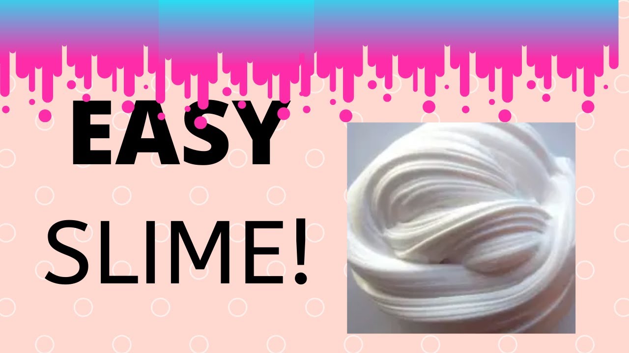 How To Make Basic Slime! - YouTube