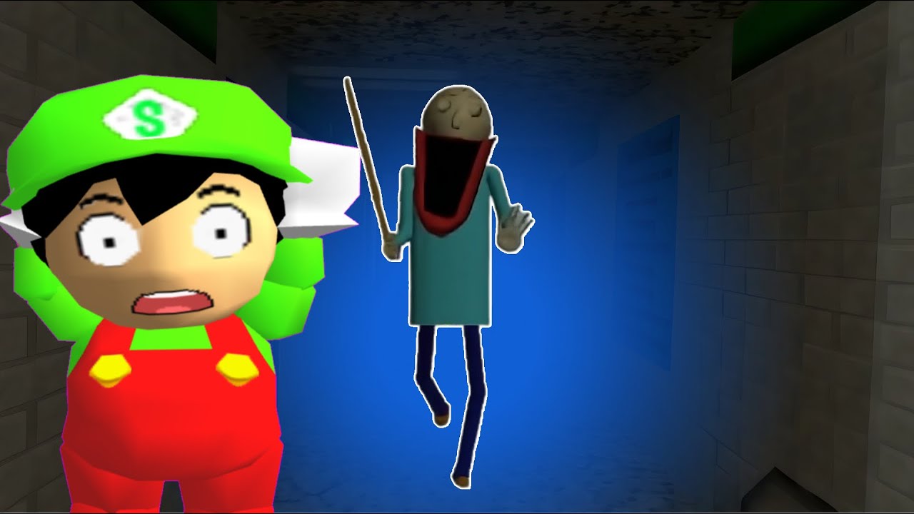 The Early Version Of Baldi's Basics (Face Reveal again) - YouTube