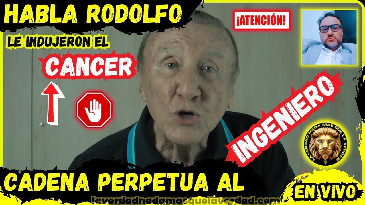 EN VIVO HABLÓ RODOLFO HERNÁNDEZ | CADENA PERPETUA | DICE QUE LE ...