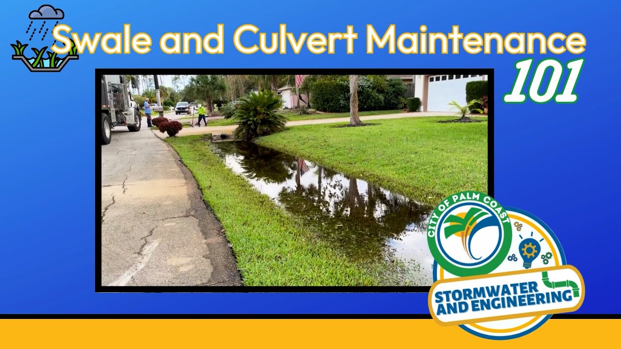 Swale and Culvert Maintenance 101 - YouTube