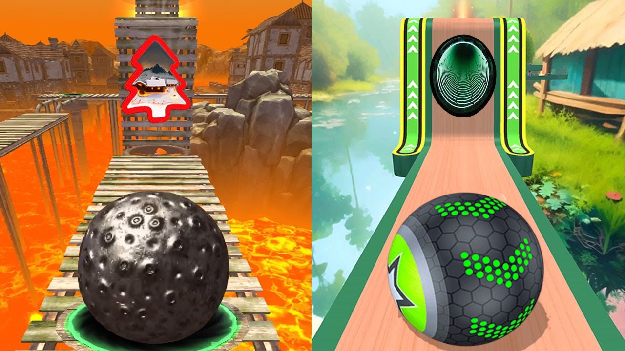 🛑 Going Balls VS Rollance Adventure Ball,Action Balls,Space Rolling ...