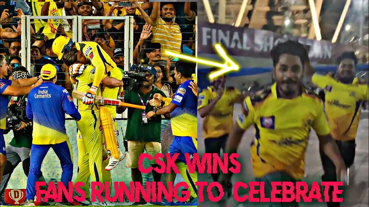 FANS REACTION AFTER CSK WIN🥺 ️‍🩹 || FANS CELEBRATION || CSK WINS STATUS ...