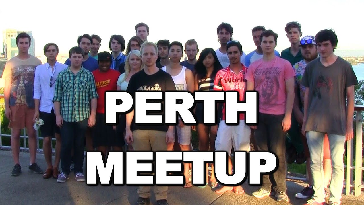 Joe Goes Meetup In Perth, Australia - YouTube