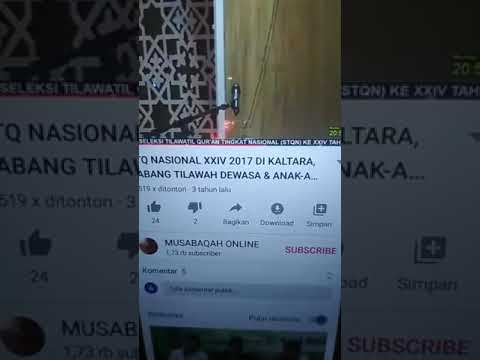 Khamisatudduha- Tilawah Dewasa Putri pada STQ Nasional 2017 Tarakan Kalimantan Utara