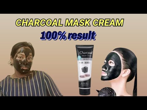 CHARCHOL FACE MASK CREAM DEMO - YouTube